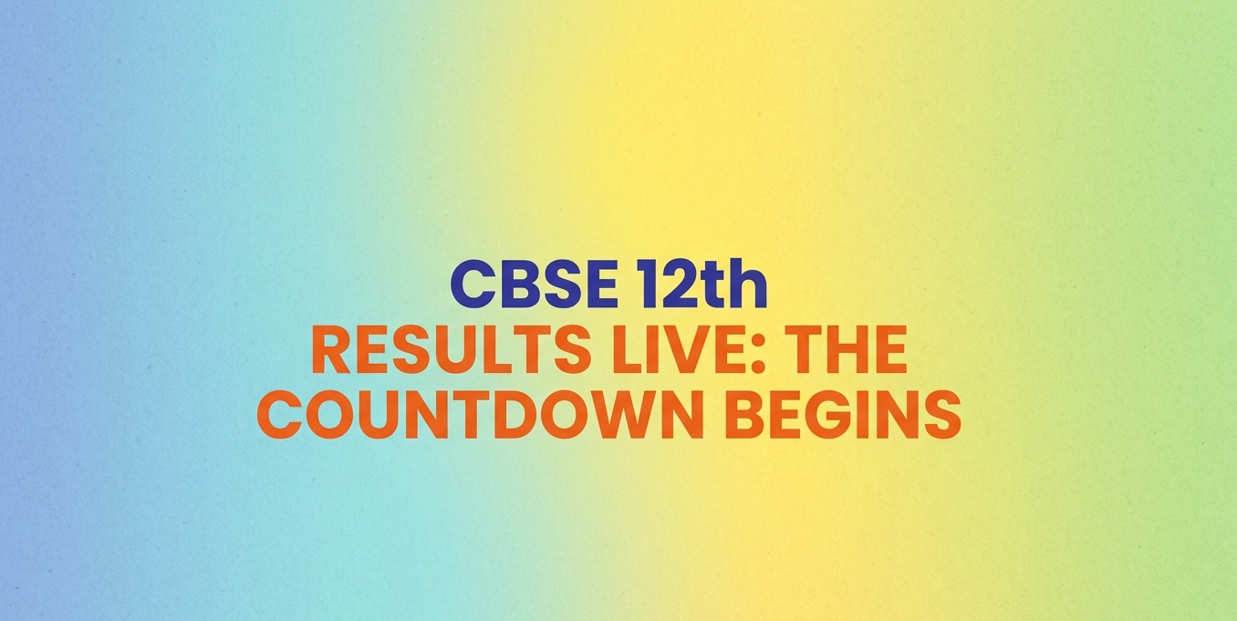 CBSE Class 12th Result 2026 LIVE: Check Scorecard at cbseresults.nic.in ...