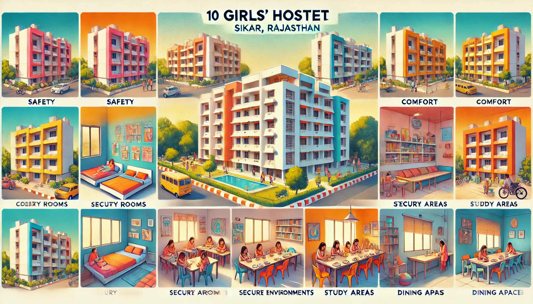 Top 10 Girls Hostels in Sikar, Rajasthan | Safe & Comfortable Stay for ...