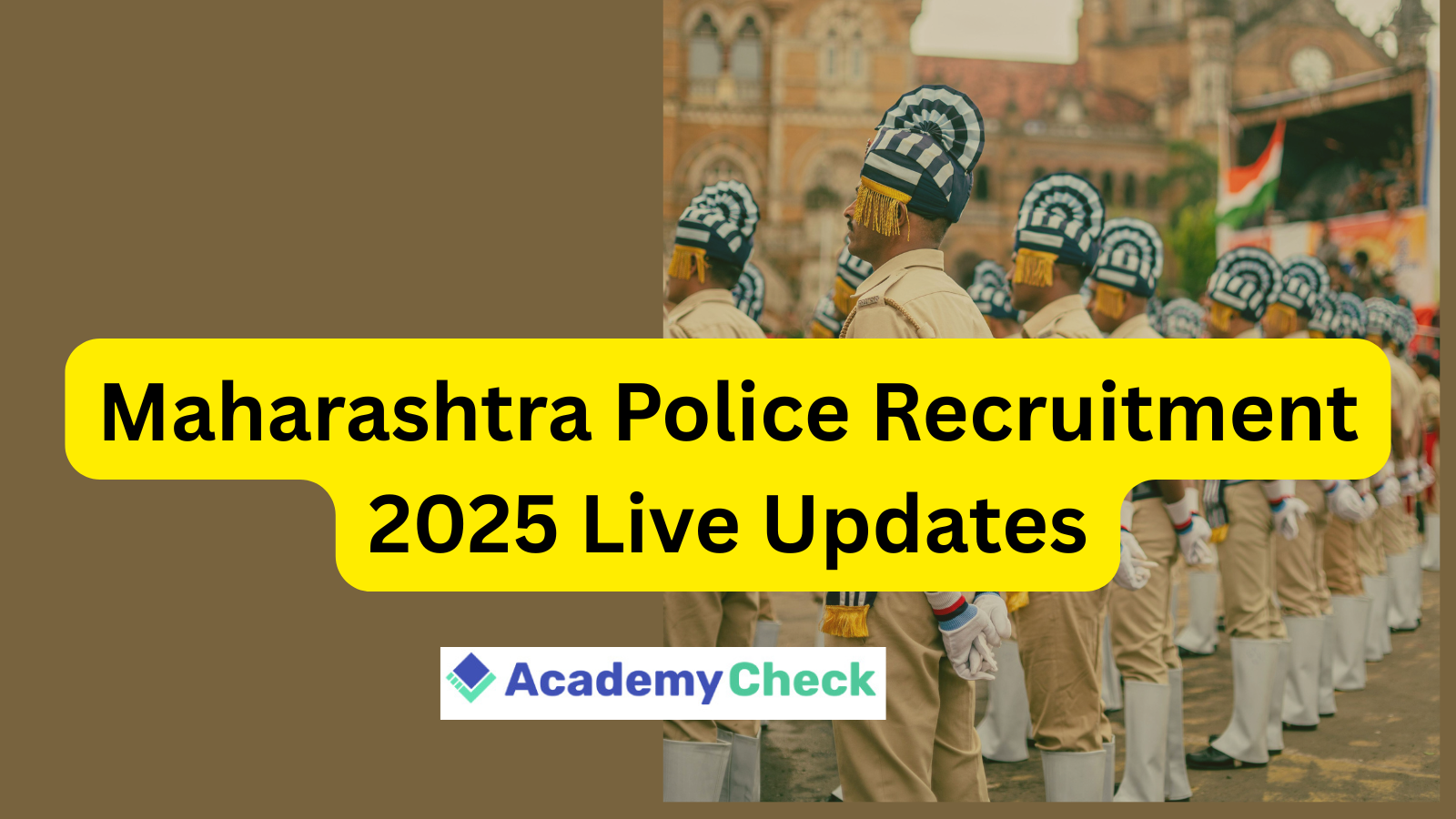 Maharashtra Police Recruitment 2025 | Police Bharti 2025 | Apply Online ...