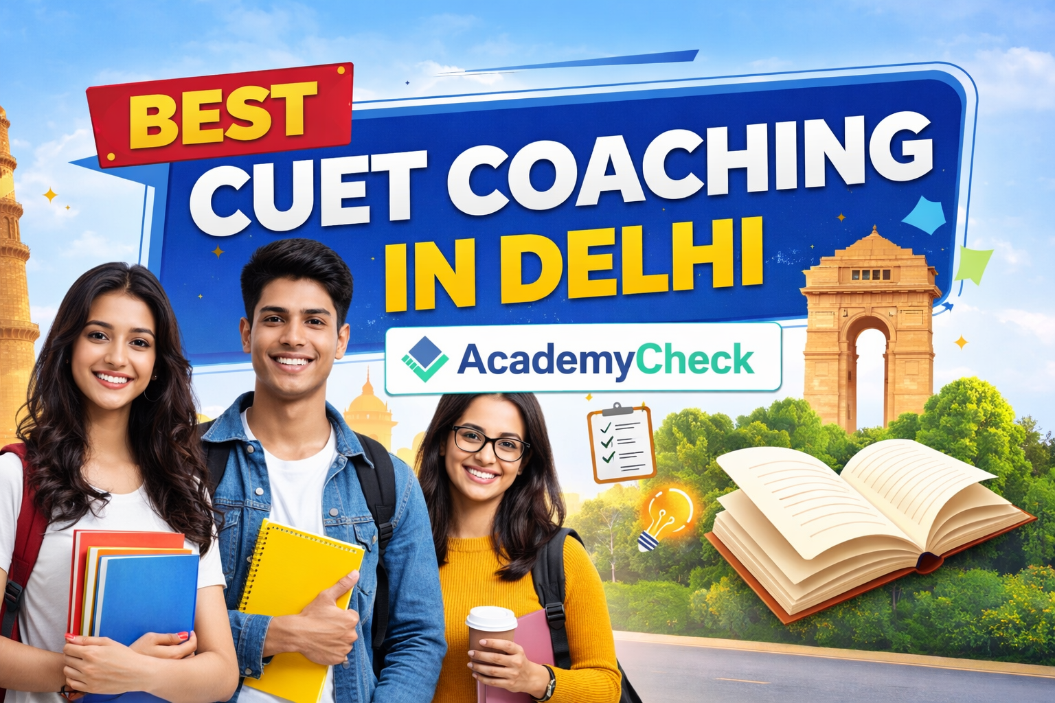 Best CUET Coaching in Delhi for 2026 Preparation | AcademyCheck