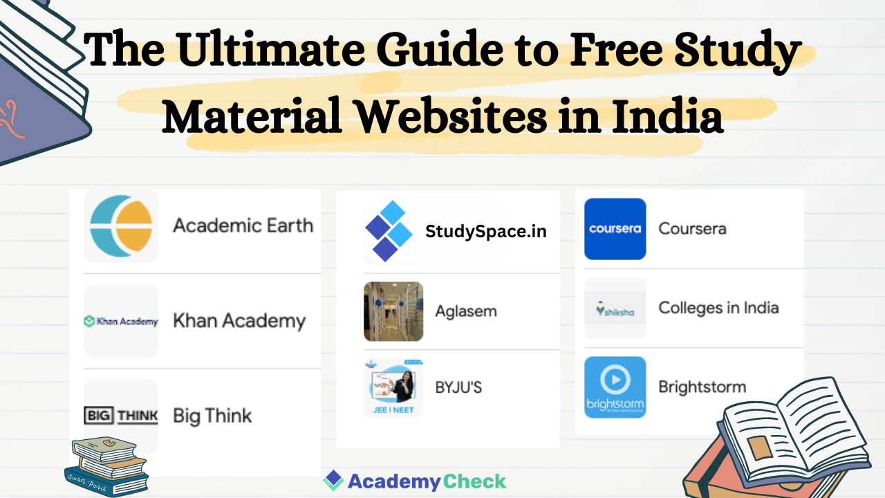 The Ultimate Guide to Free Study Material Websites in India