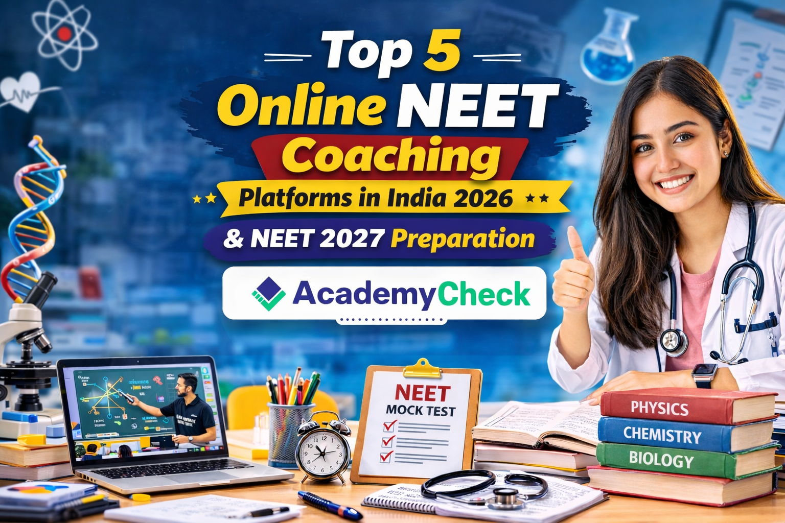 Top 5 Online NEET Coaching Platforms in India 2026 for NEET 2027 ...