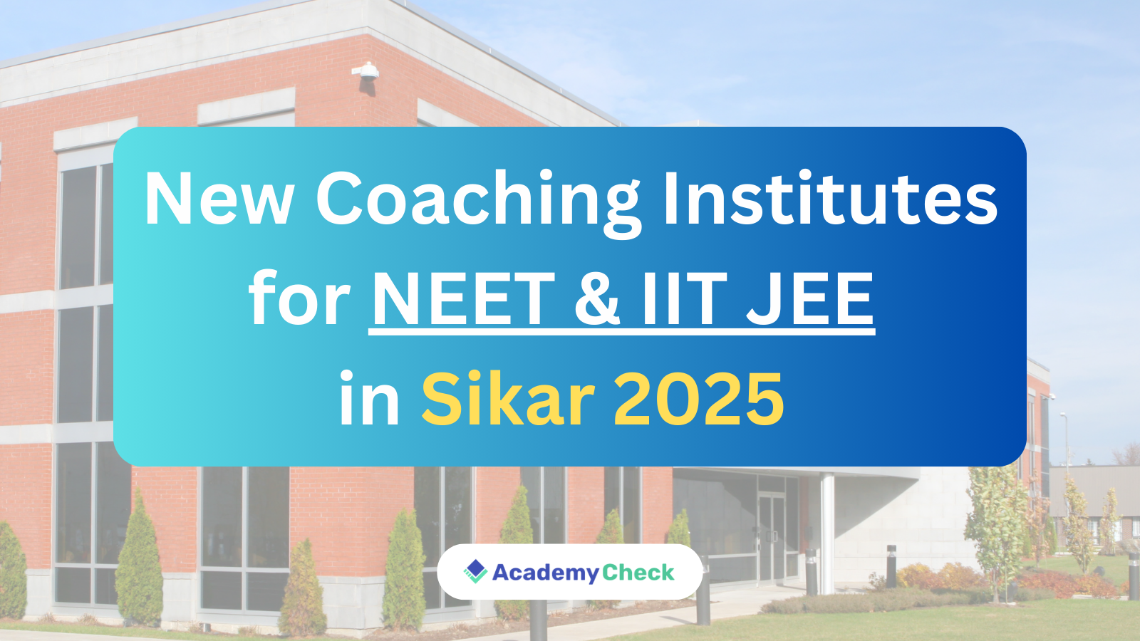 Top 10 IIT JEE Coaching in India 2025